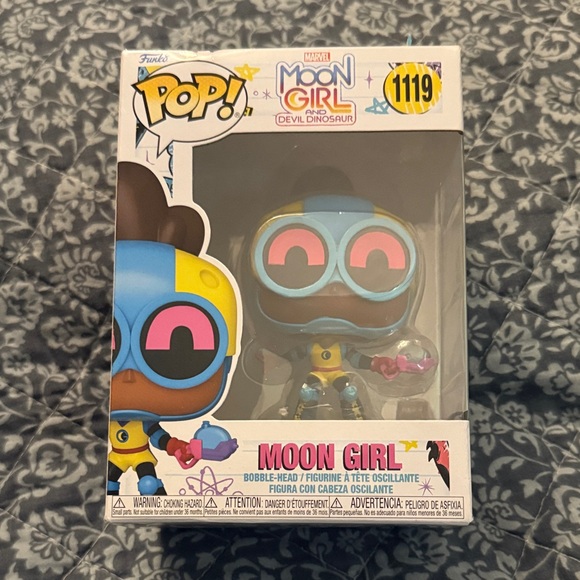 Funko | Other | Funko Moon Girl Vinyl Figure With Blue And Pink Accents ...